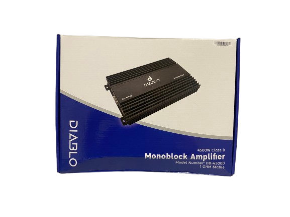 Diablo 4500w Class D Monoblock Amplifier – Saad's electronics
